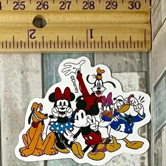 Design | 110 Disney Mickey Mouse Friends Waterproof Vinyl Sticker Decal ...